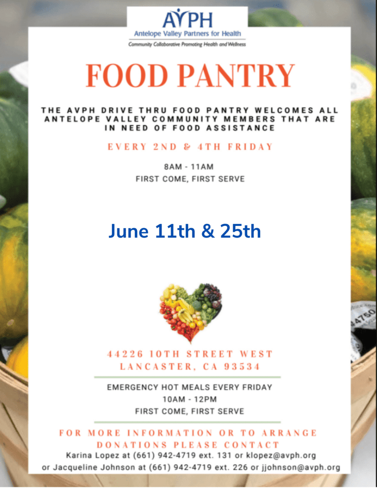 AVPH: Food Pantry Event - Lancaster Connect